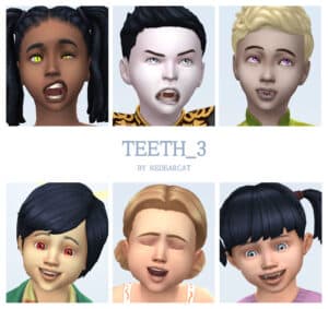 Must-Have Sims 4 Teeth CC: Normal, Supernatural, Gems, and Braces