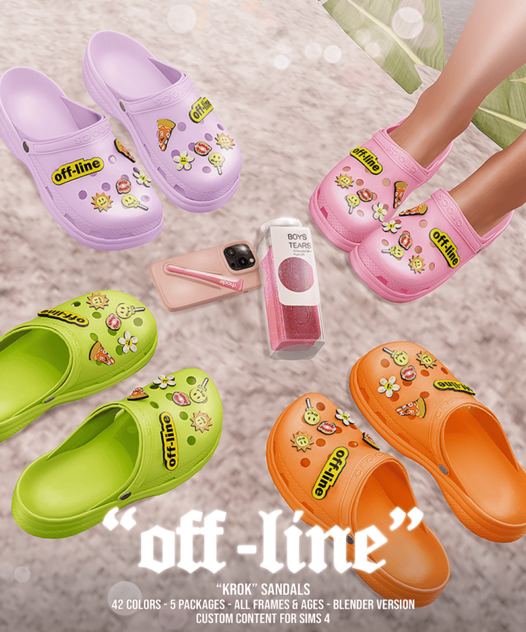 Best Sims 4 Crocs CC for Fashionable Looks