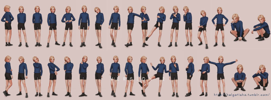Best Sims 4 Child Poses for Realistic Screenshots