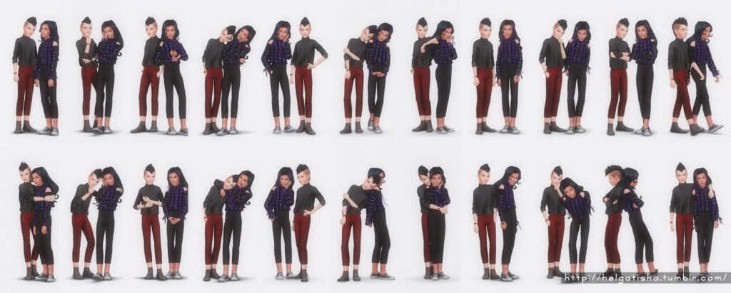 Best Sims 4 Child Poses for Realistic Screenshots