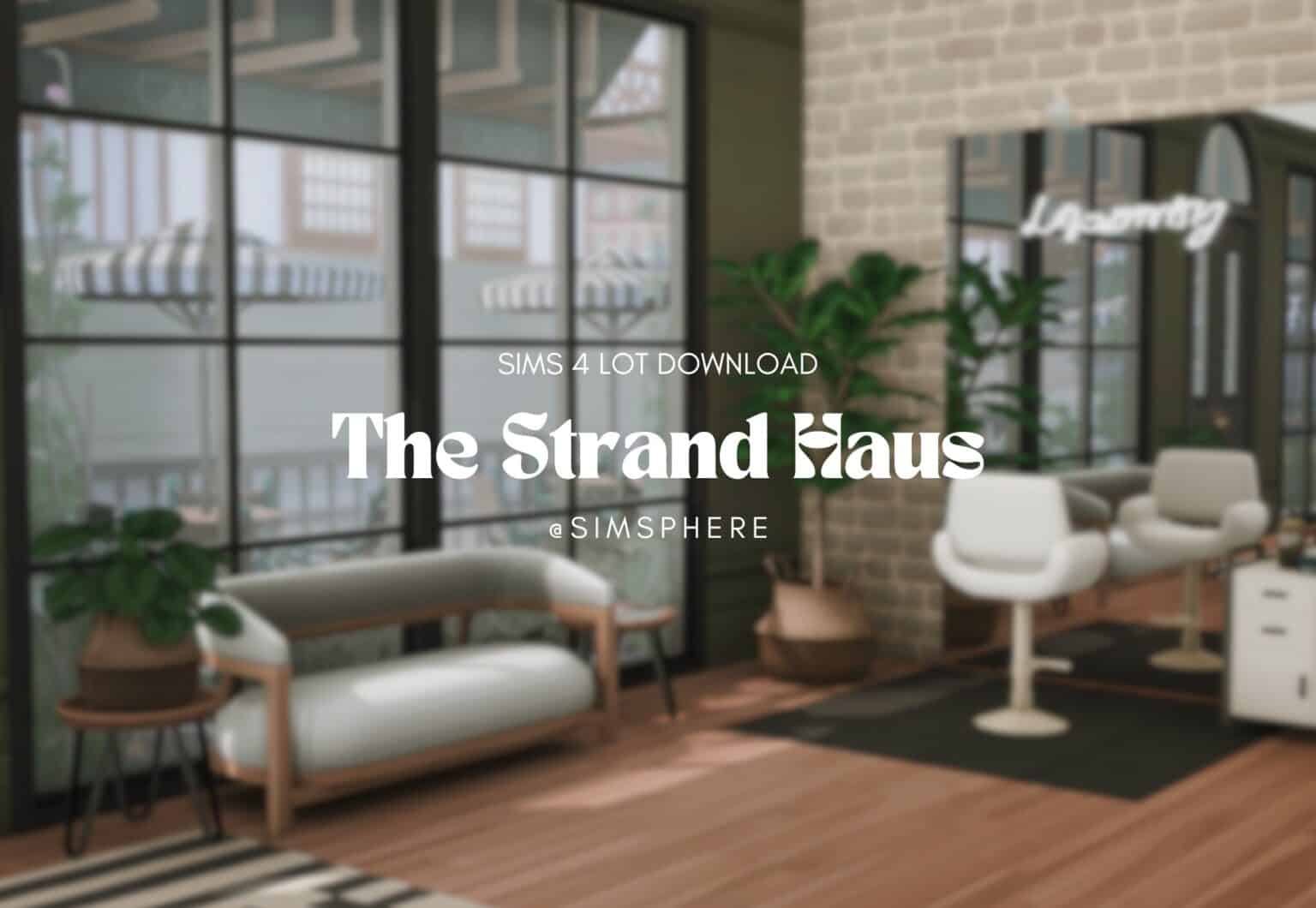 Best Sims 4 Salon CC for Hair Studios, Nail Shops & Spas